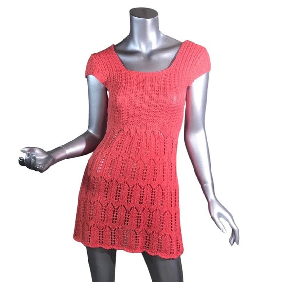 Cartise | Dresses | Cartise Womens Vintage Y2k Crochet Knit Square Neck ...